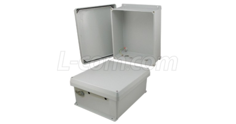 L-com Launches New Screw-Down Lid Weatherproof NEMA Enclosures