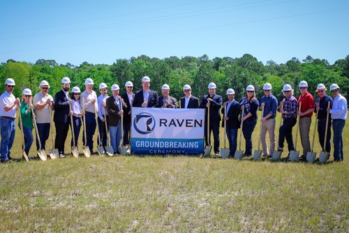 Raven celebrates groundbreaking and announces the appointment of Kevin ...