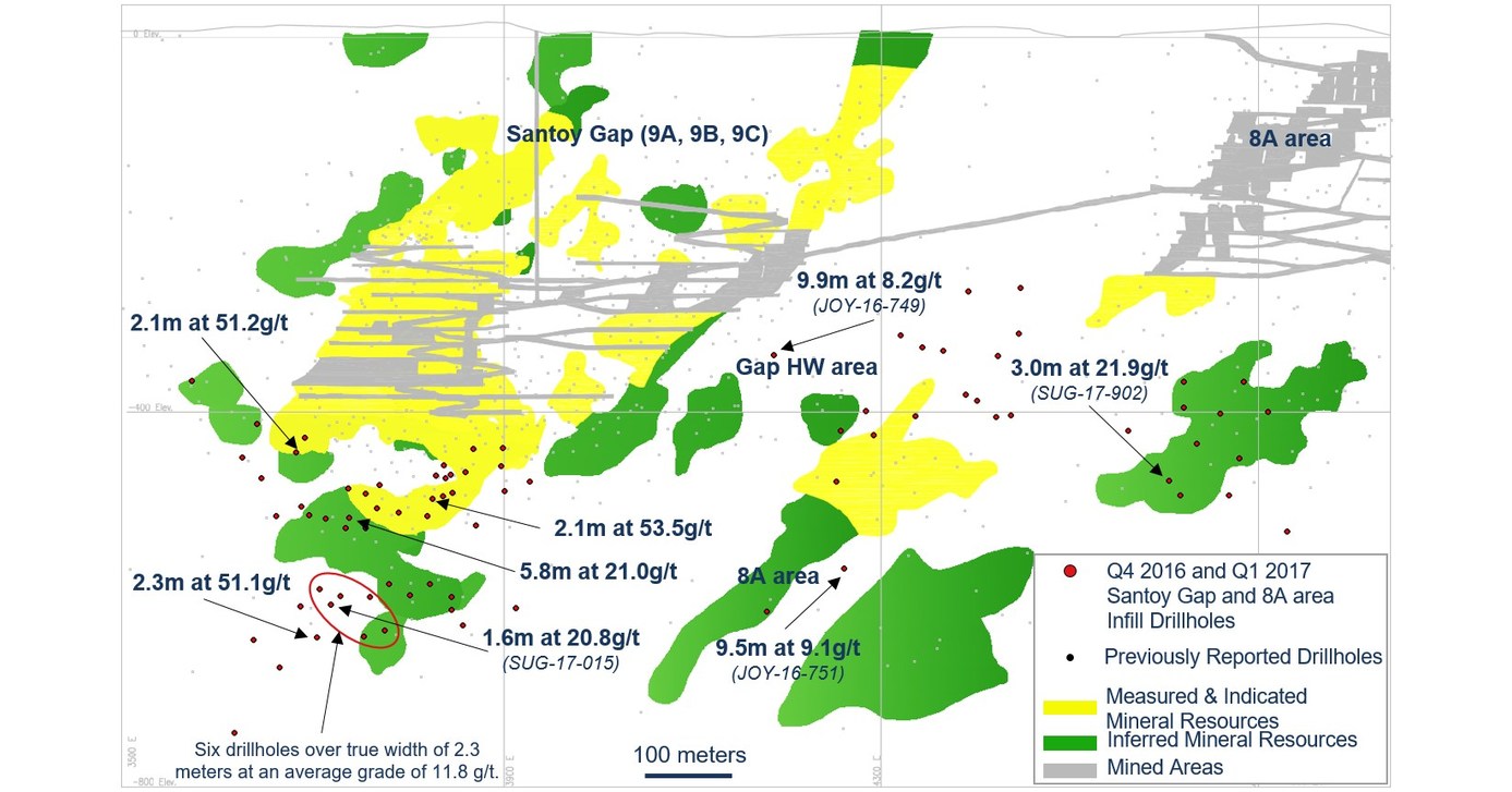 Silver Standard Provides First Quarter 2017 Corporate Exploration Update
