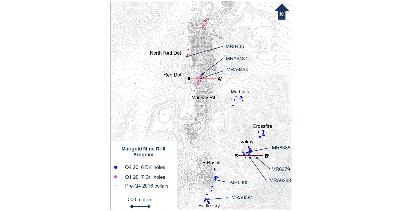 Silver Standard Provides First Quarter 2017 Corporate Exploration Update