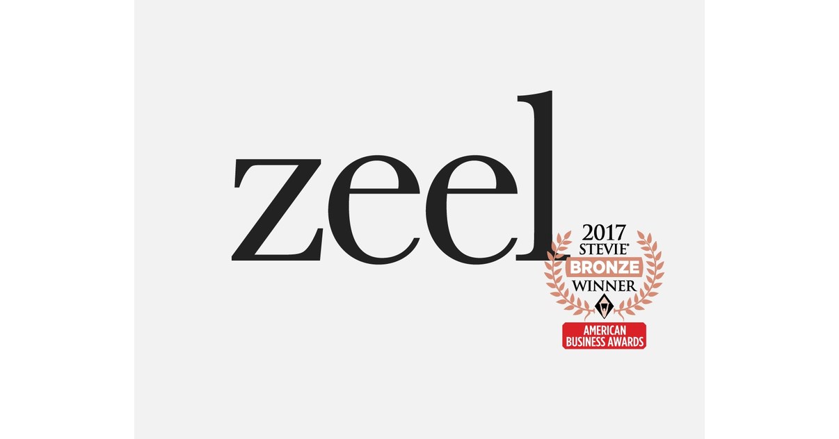 Zeel Awarded Bronze Stevie Award® For Customer Service Department Of ...