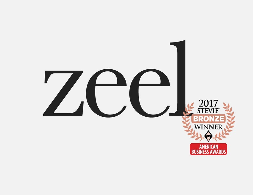 Zeel Awarded Bronze Stevie Award® For Customer Service Department Of ...