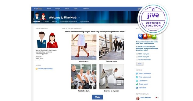 Jive Extends Collaboration Hub Functionality with Integrated Polls and ...