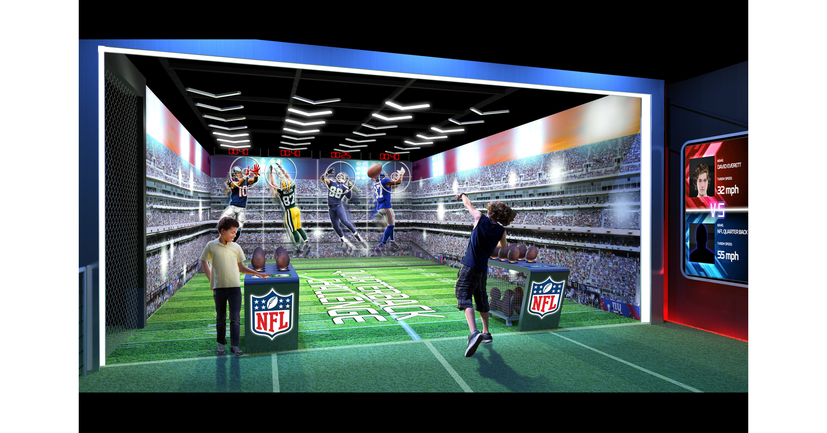 NFL Experience Times Square Unveils Sneak Peek of New One-Of-A-Kind ...