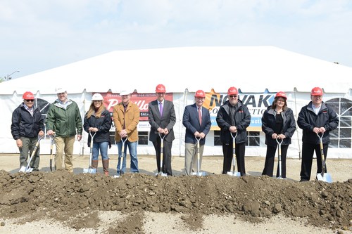 Novak Construction Breaks Ground - New Portillo's in Normal, IL