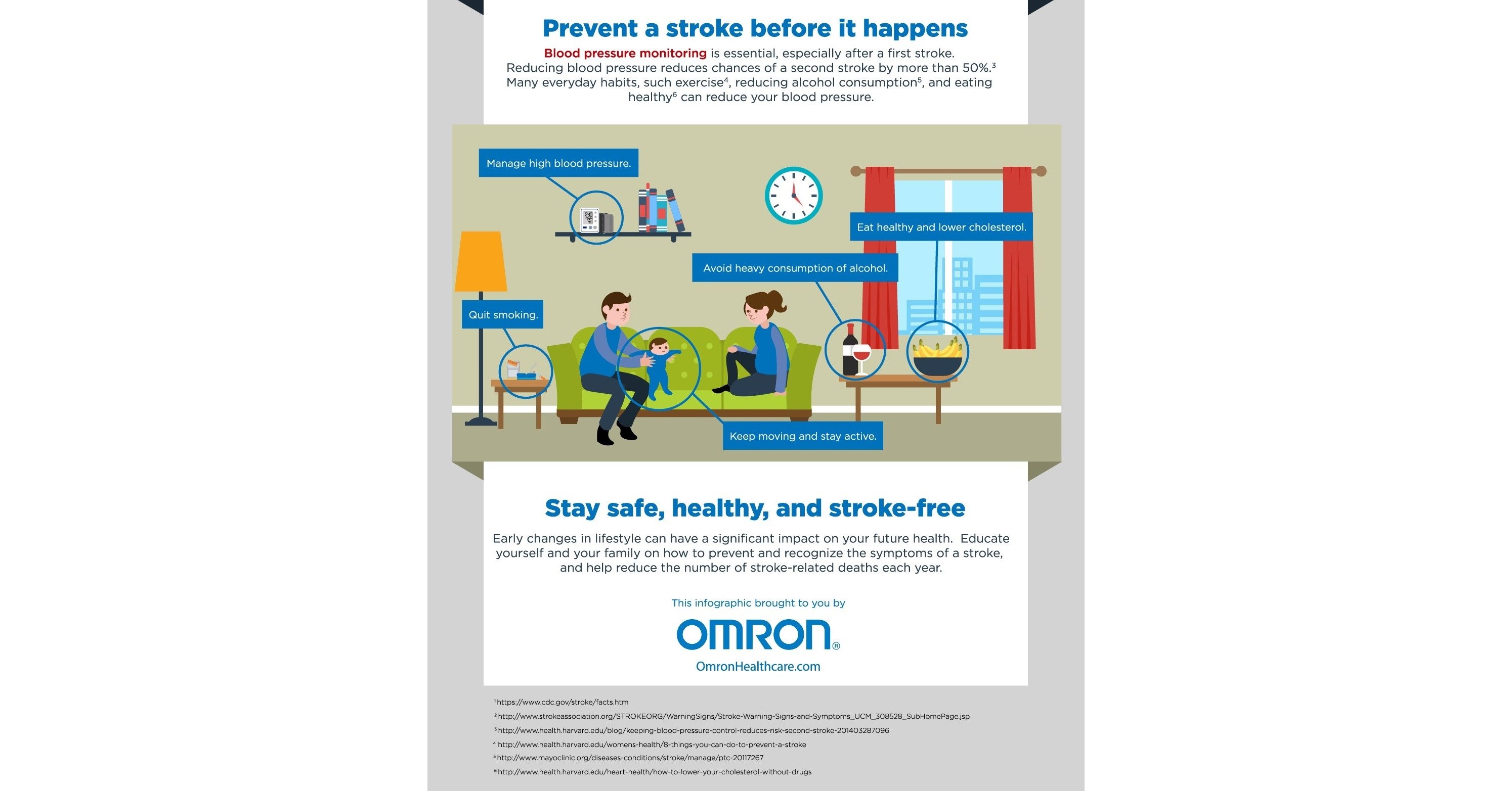 Omron Healthcare Issues Reminder for Stroke Awareness Month: Monitor ...