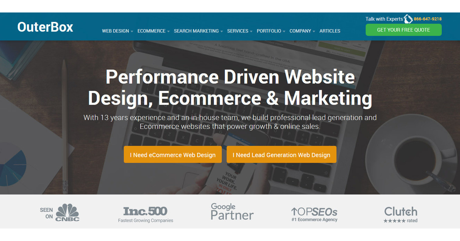 OuterBox Launches New Site to Promote Ecommerce Web Design and SEO Services