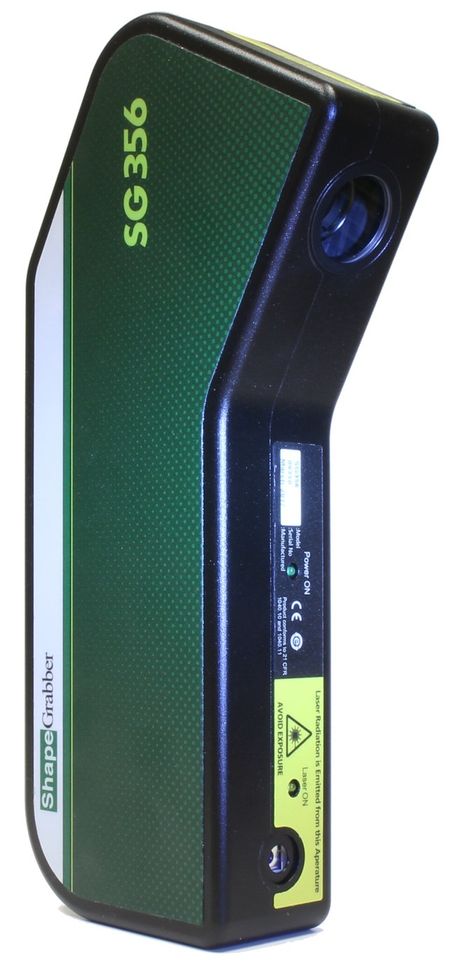 ShapeGrabber Launches Faster, More Accurate 3D Scanhead