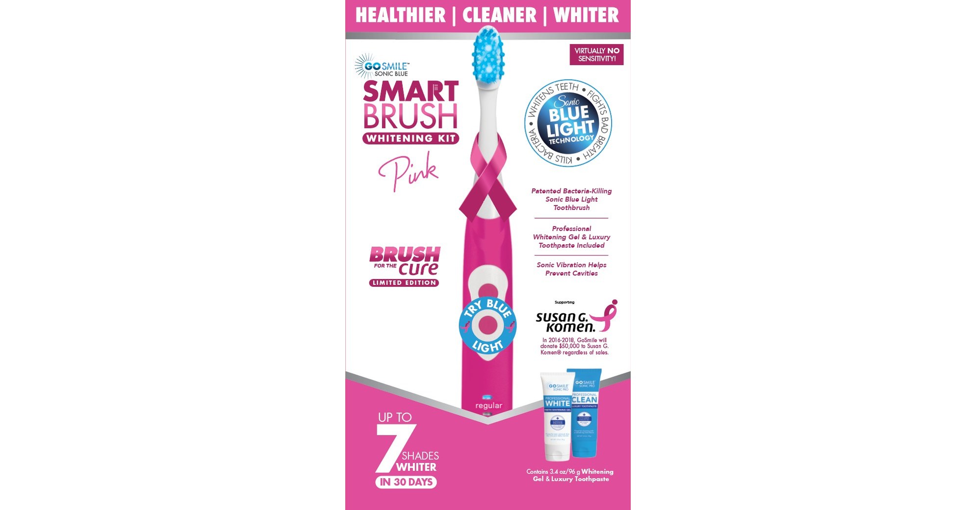 Go Smile Introduces Susan G. Komen® Smart Brush to Help in Fight ...