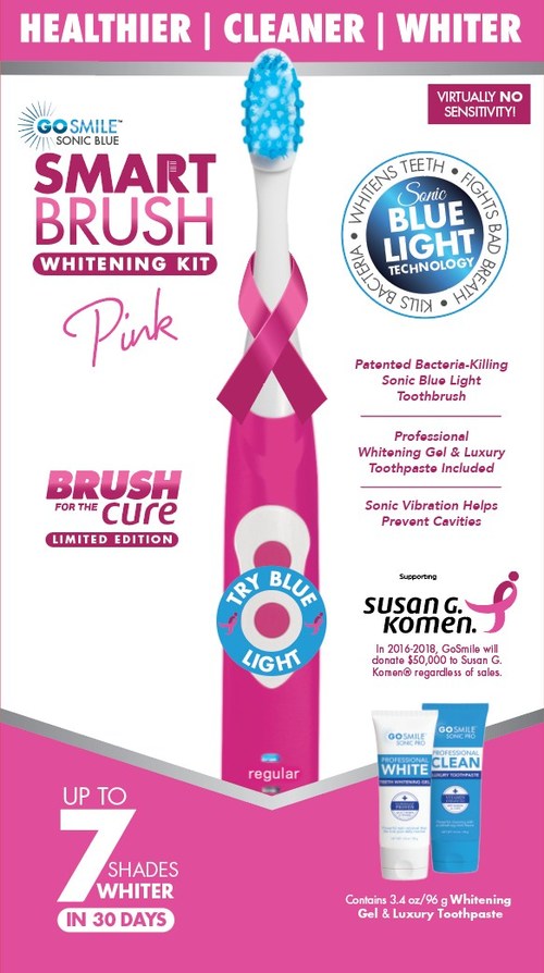 Go Smile Introduces Susan G. Komen® Smart Brush to Help in Fight ...