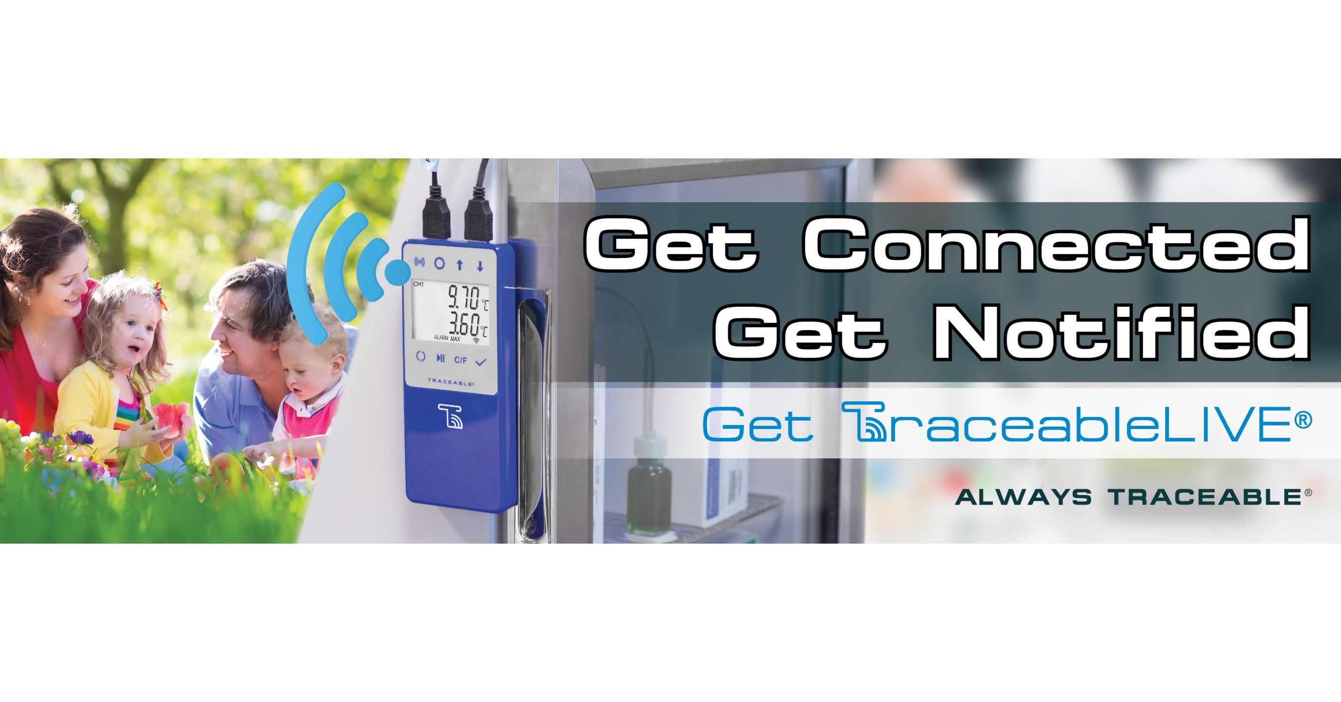 Control Company Launches Wi-Fi Connected TraceableLIVE® Thermometer