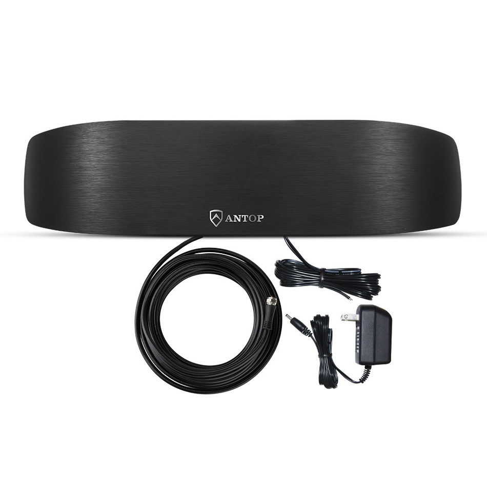 ANTOP's New Amplified Indoor AM/FM Antenna Provides Clear Signals And A ...