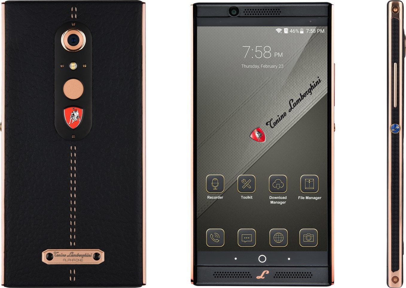 Tonino Lamborghini Launches ALPHA-ONE a New Series of Smartphones that ...