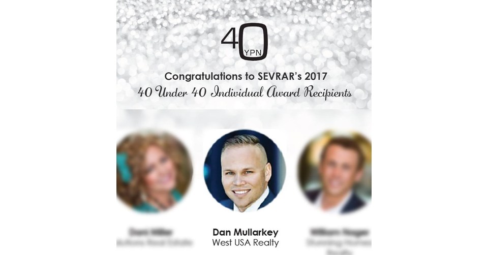 Dan Mullarkey, Associate Broker at West USA Realty, Honored by SEVRAR's ...