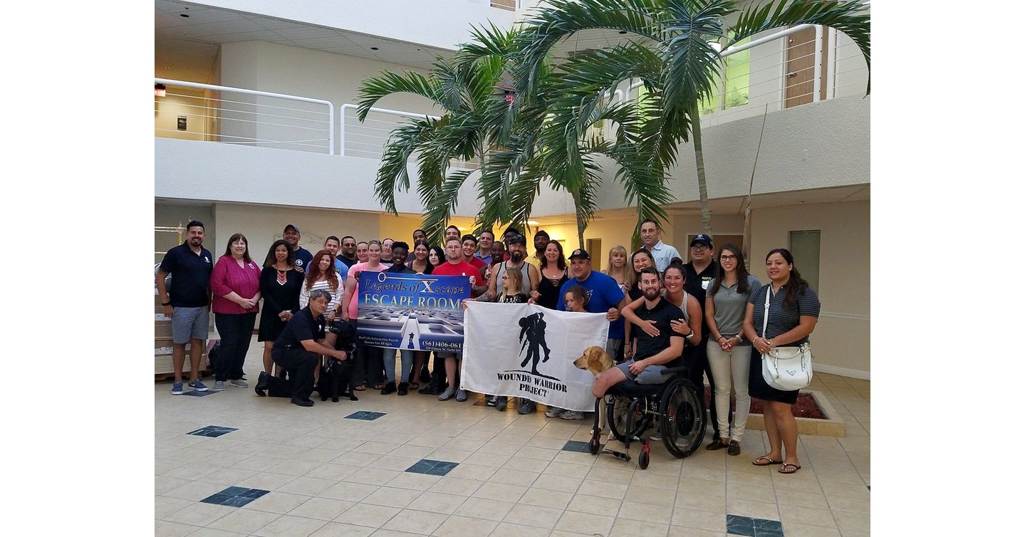 Wounded Warrior Project Veterans Solve Puzzles to Make Great Escape