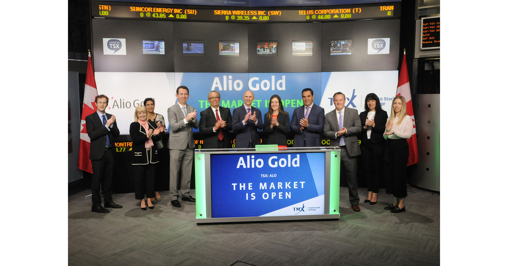 Alio Gold Inc. Opens the Market
