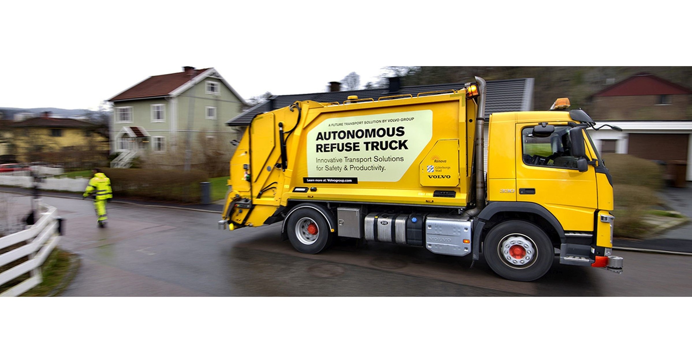 Volvo Pioneers Autonomous, Self-driving Refuse Truck in the Urban ...