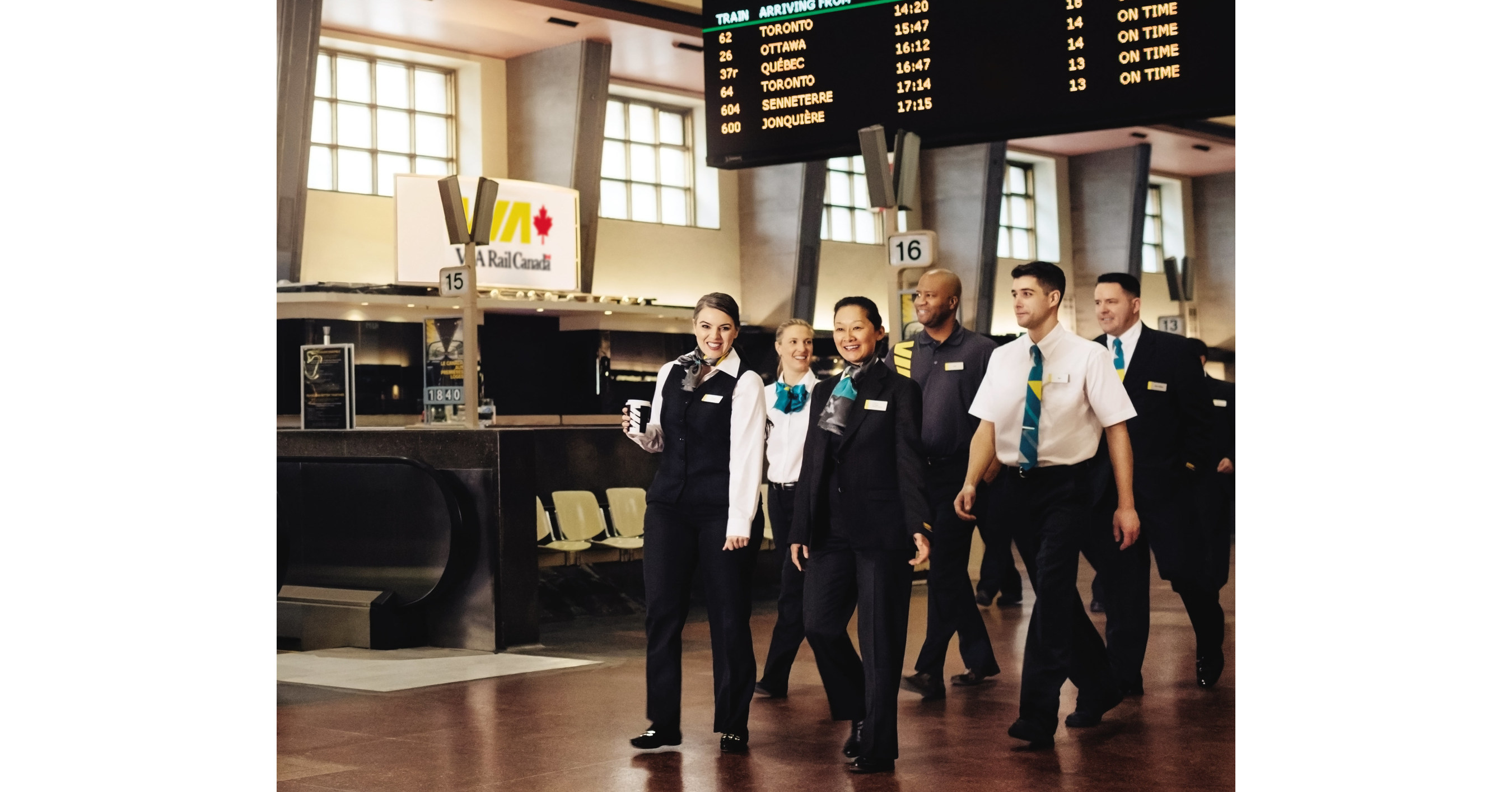 VIA Rail: New stops - New departures - Passengers first