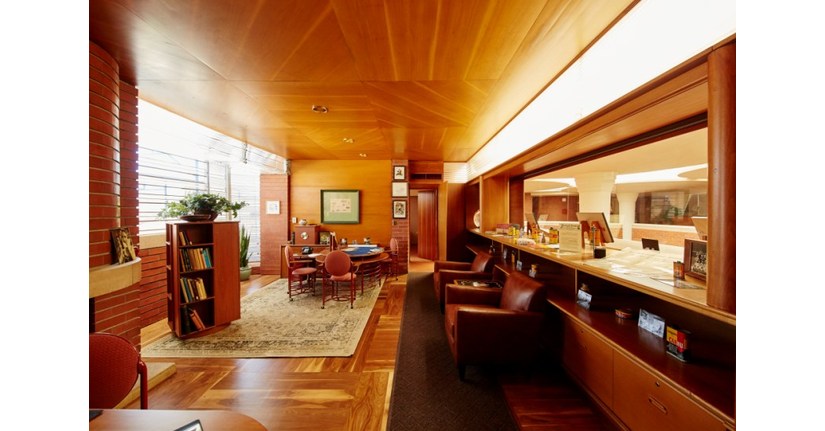 Spotlight on Frank Lloyd Wright: H.F. Johnson Jr.'s Office in the SC ...