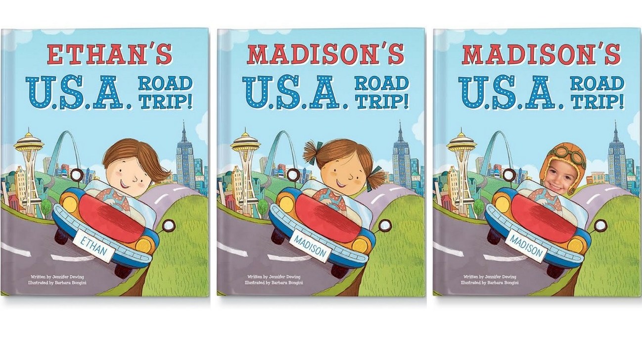 New Personalized Road Trip Book Offers Solution to Children's Failing ...