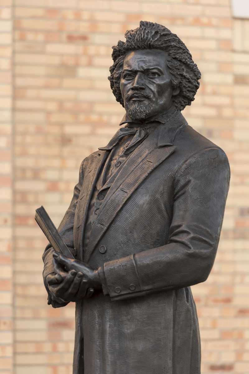 Hillsdale College Unveils Statue Of Frederick Douglass