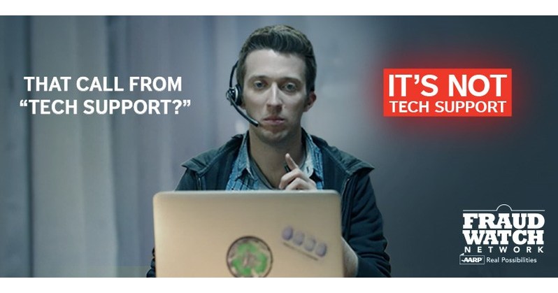 AARP Fraud Watch Network Targets the 'Tech Support Scam'