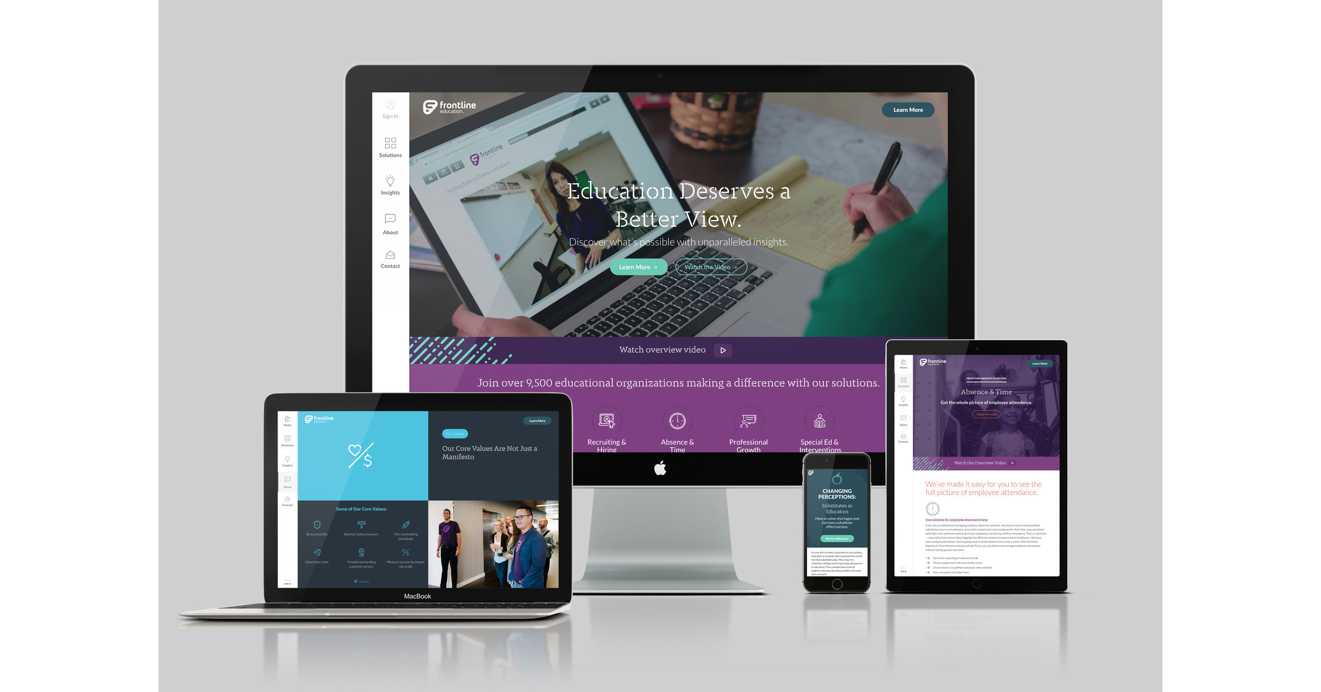 Frontline Education Receives Five 2017 Graphic In-House Design USA Awards