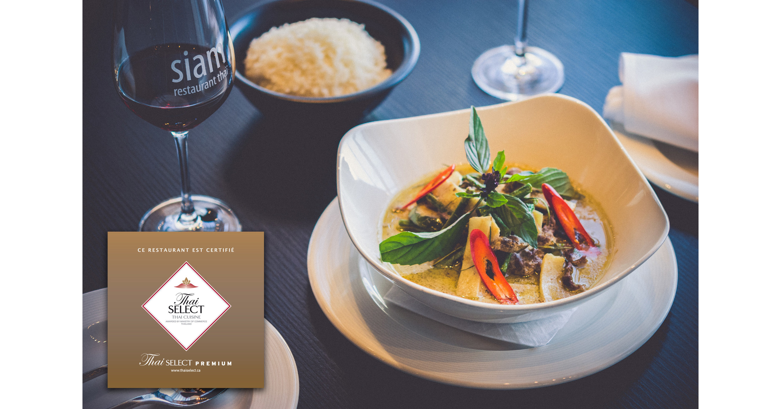 Le restaurant Siam au Quartier DIX30 est fier de recevoir la ...