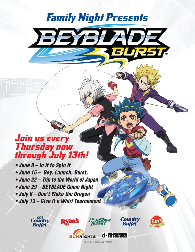 Ovation Brands® And Furr’s Fresh Buffet® Team Up With BEYBLADE BURST ...