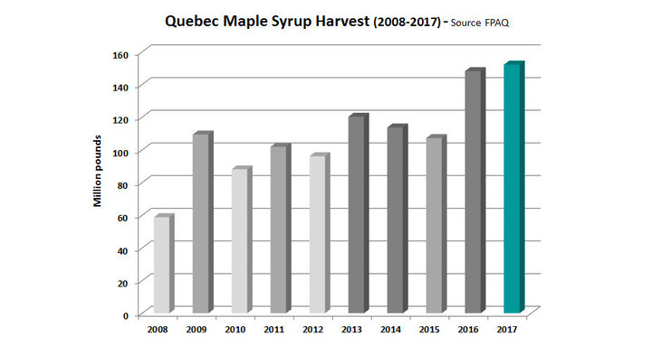 A Bountiful Harvest for Quebec Maple Syrup Producers