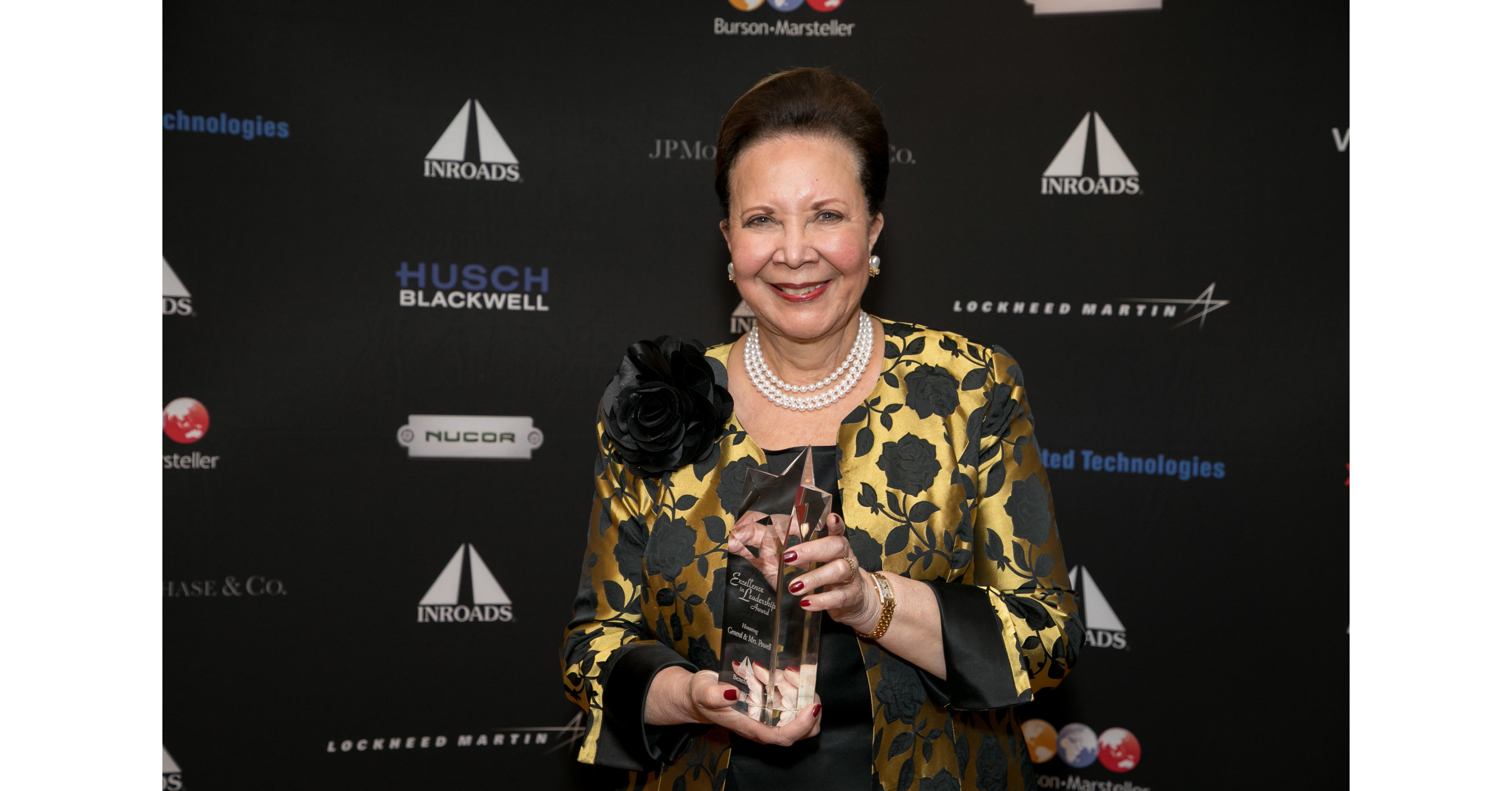 General Colin Powell and Mrs. Alma Powell Receive INROADS Excellence in ...