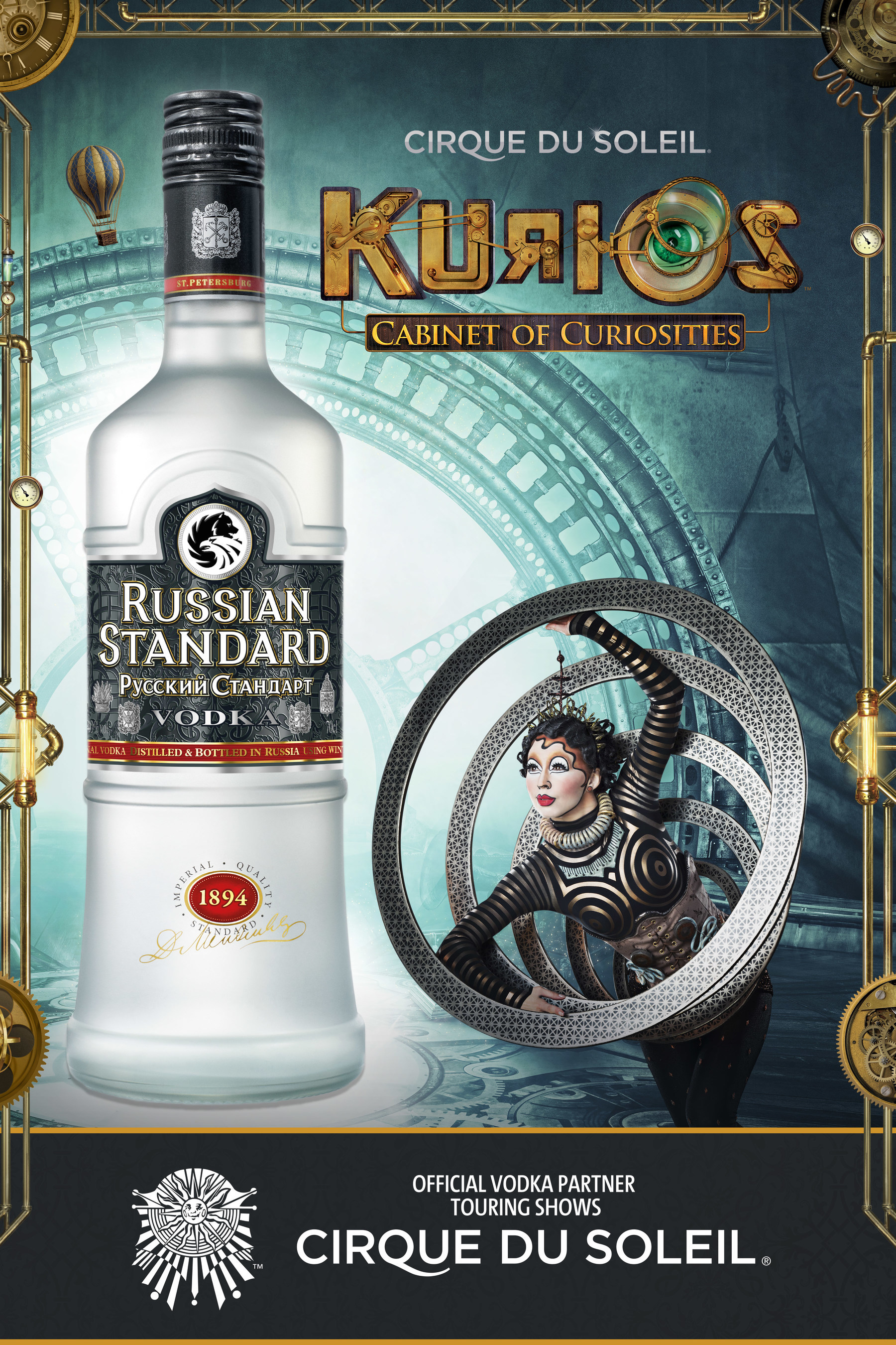 La vodka Russian Standard® s'associe au Cirque du Soleil™ à titre de ...