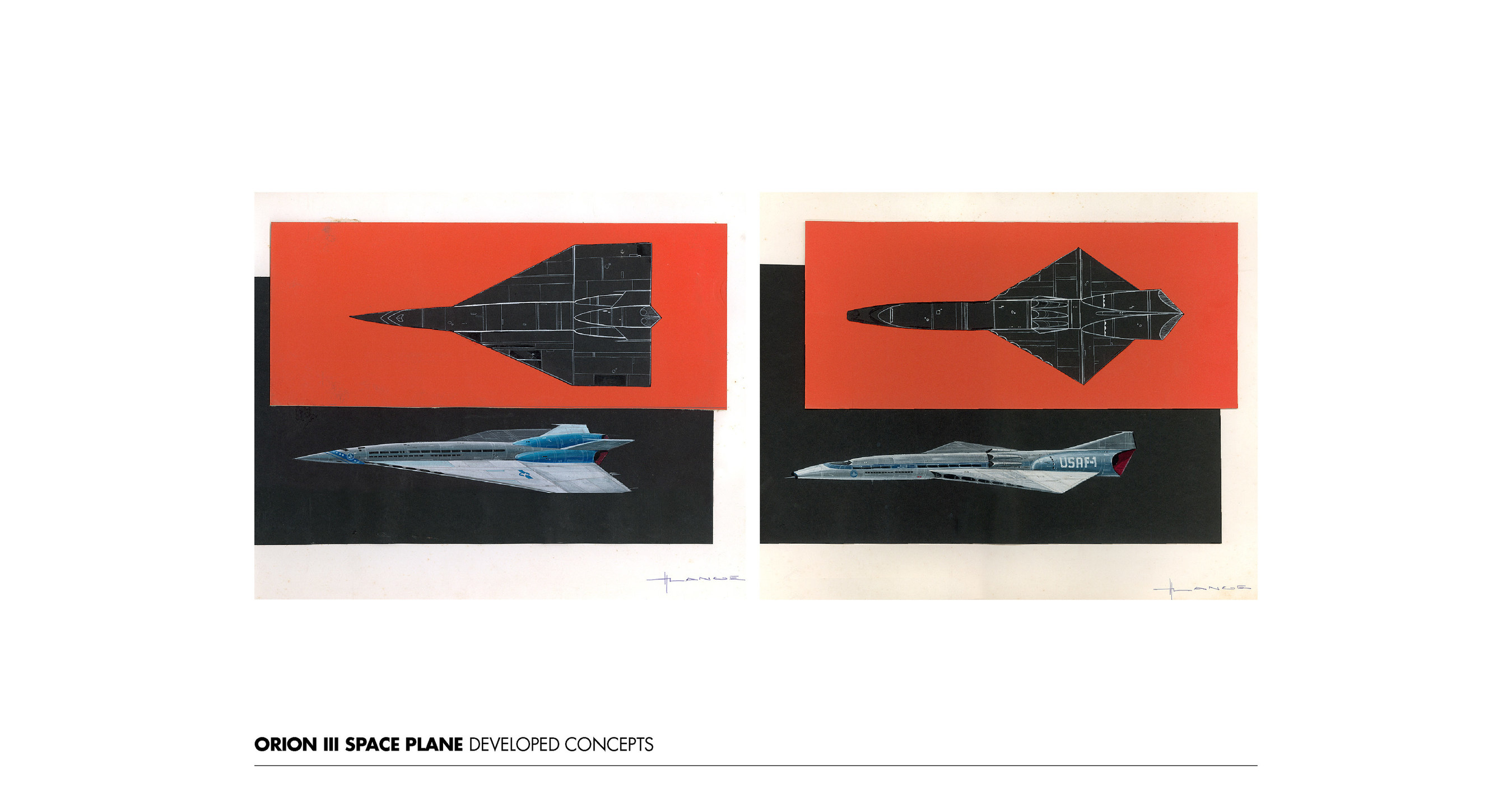 The Future Is Now: Harry Lange's Daring Original Artwork Created for ...