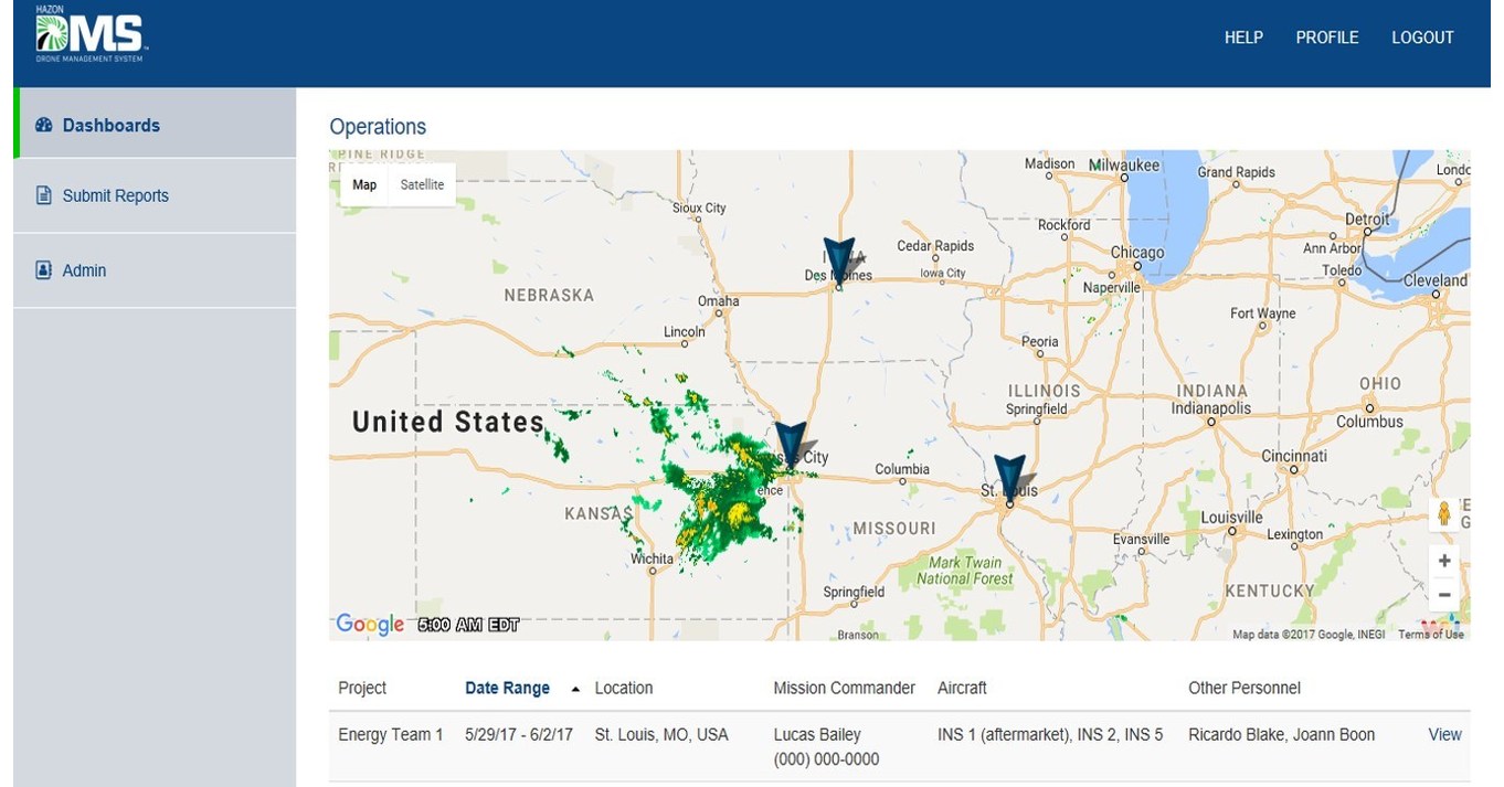 HAZON Drone Management System Adds New Safety and Compliance Features