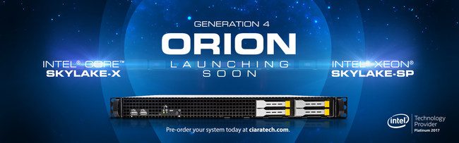 CIARA Announces the Next Generation ORION HF and RS Servers Based on ...