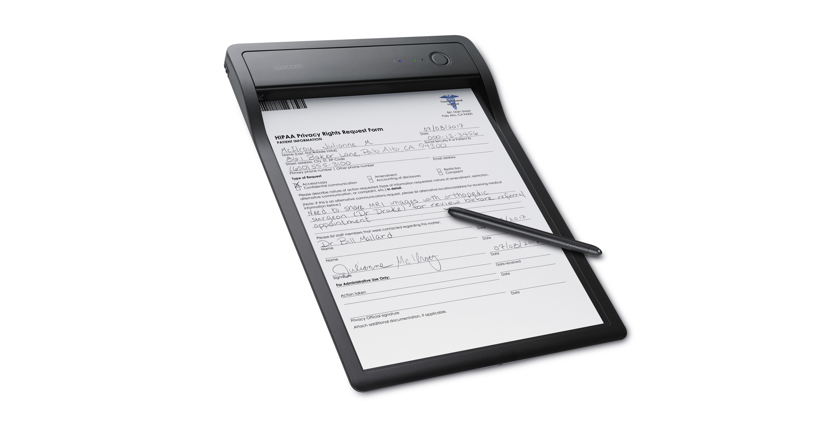 The Wacom Clipboard Helps Businesses Turn Paper Documents to Digital in ...