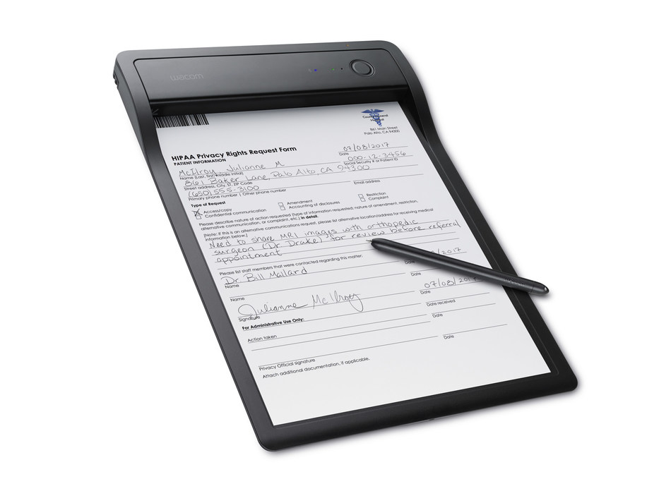 The Wacom Clipboard Helps Businesses Turn Paper Documents to Digital in ...