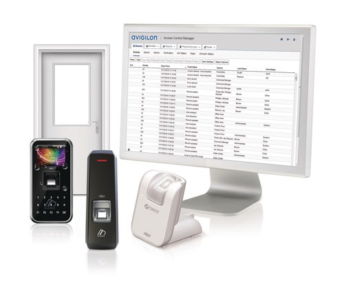 Avigilon Access Control Manager Enhances Security with Biometric ...