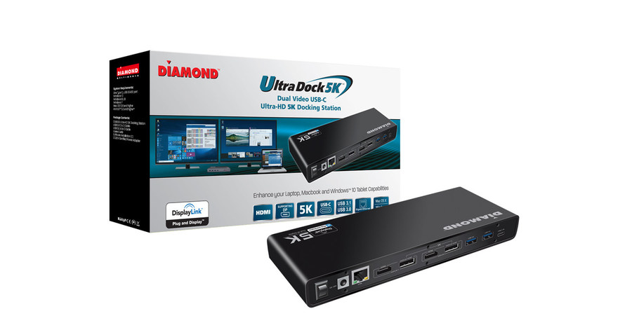 Diamond Multimedia Announces the New Ultra 4K/5K Docking Station ...