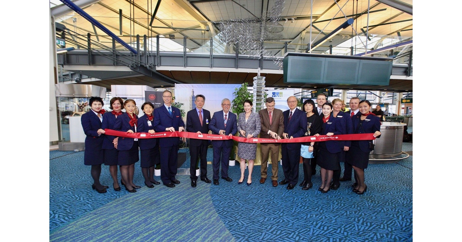 Huan ying deng ji! Air Canada inaugure un service quotidien Vancouver ...