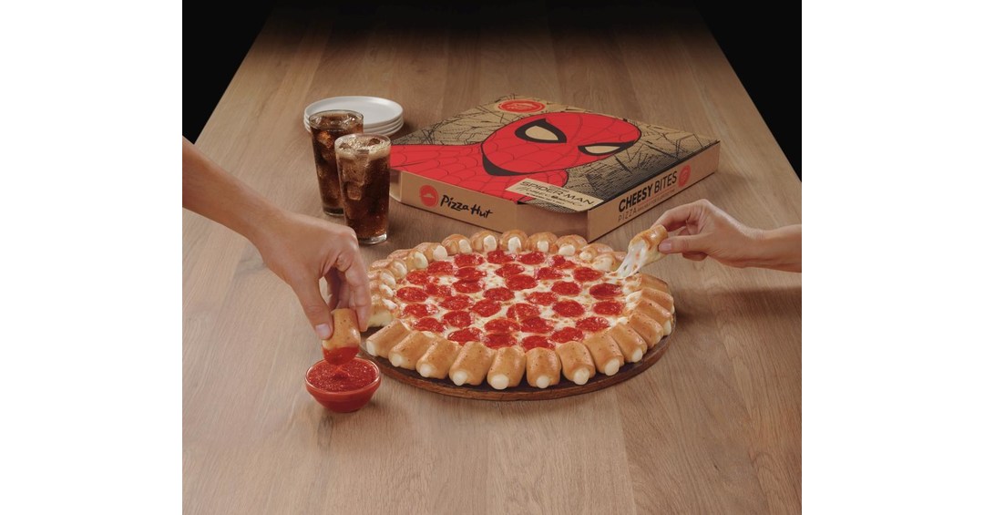 Pizza Hut® Cheesy Bites Pizza And Spider-Man Help Fans Swing Into Summer