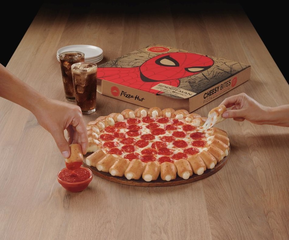 Pizza Hut® Cheesy Bites Pizza And Spider-Man Help Fans Swing Into Summer