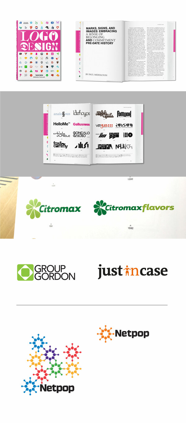 Analogous Logos Featured in Taschen's Prestigious Publication Logo Design