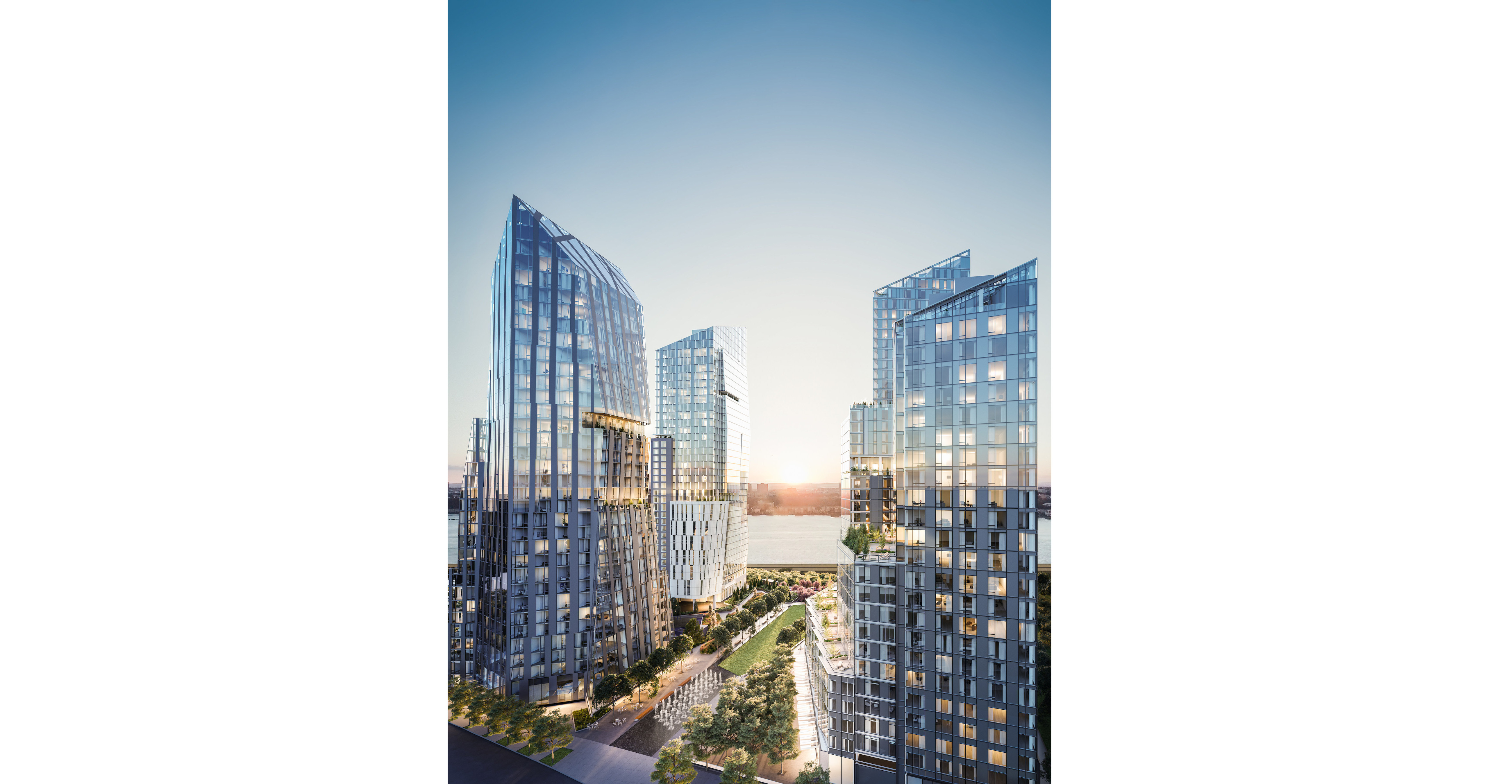 GID Launches Sales For Waterline Square Located On The Hudson River On ...