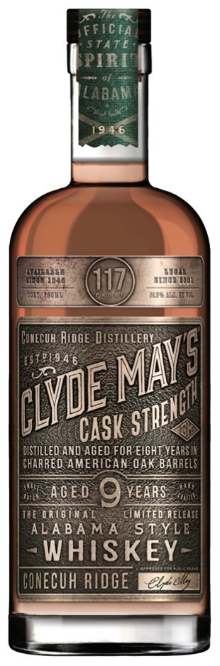Clyde May's Debuts New Limited-edition 9-year Cask Strength Whiskey
