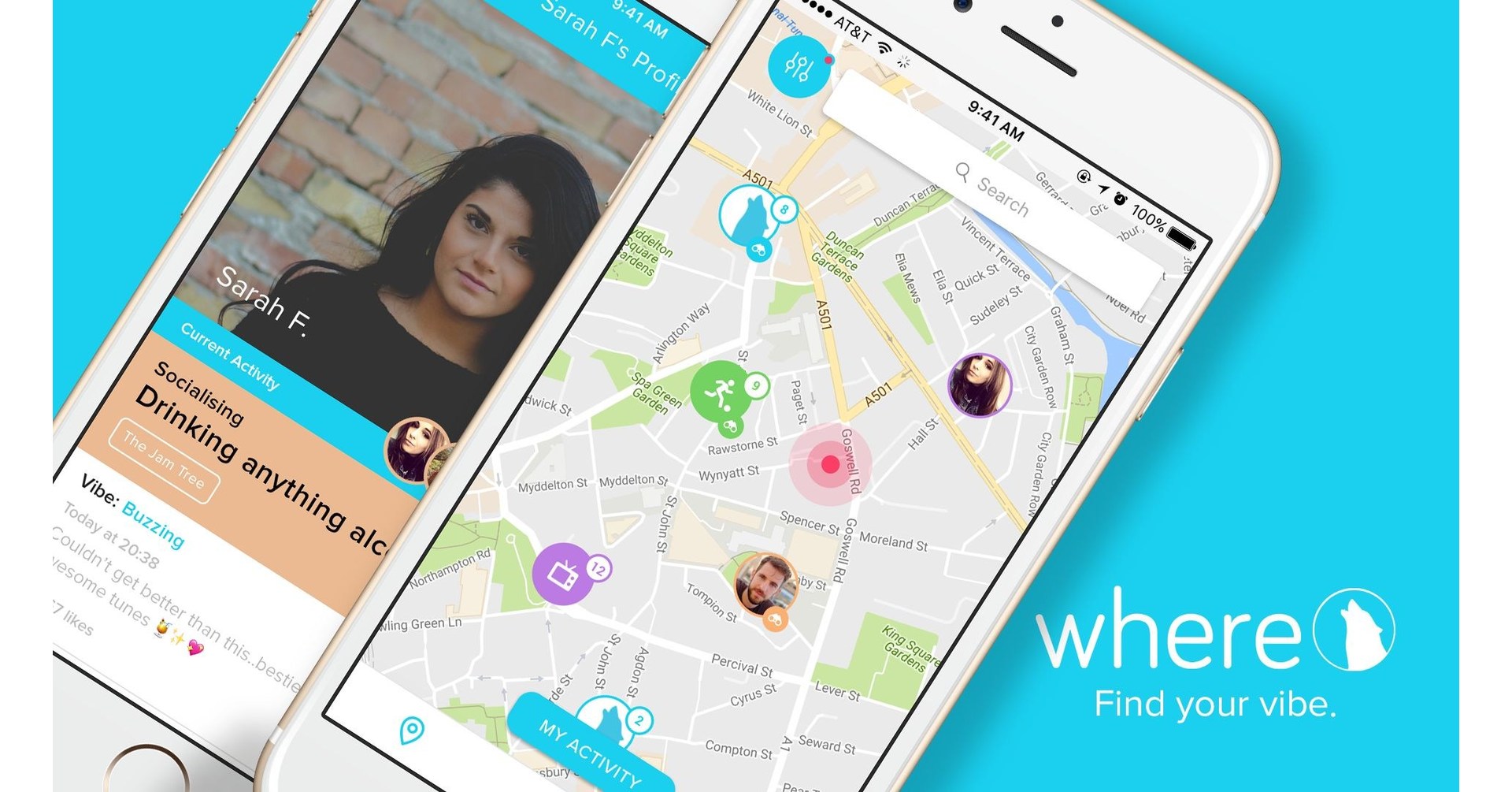 WHERE, the First Unbiased and User Generated Map of Activity in London