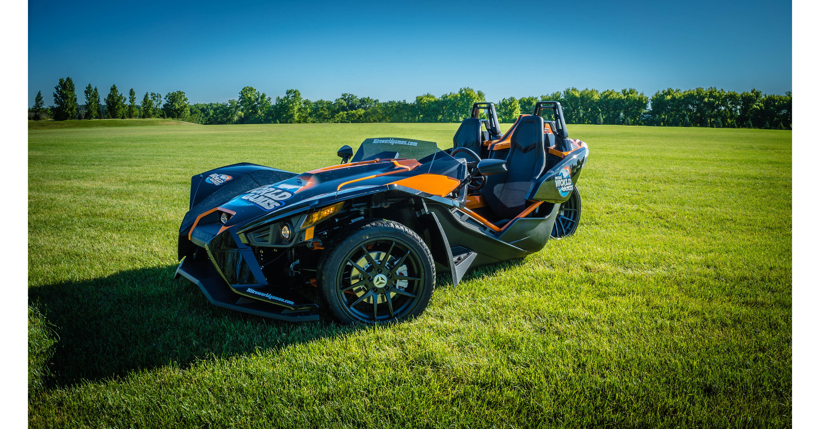 Polaris® Slingshot® Debuts Their Three Wheeled Roadster To The Action ...