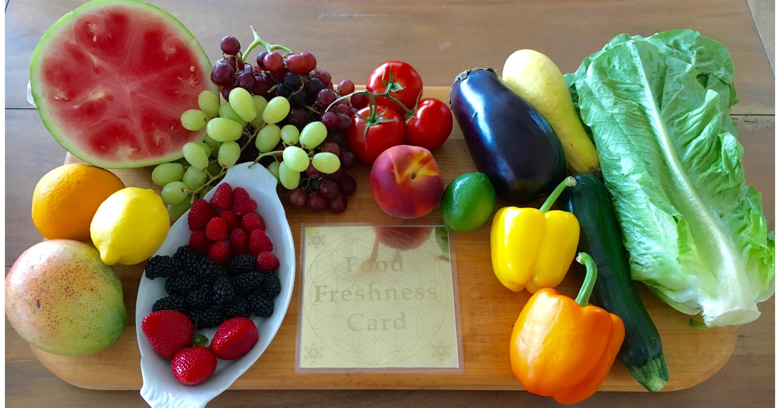 Natures Frequencies with The Food Freshness Card Achieves Food ...