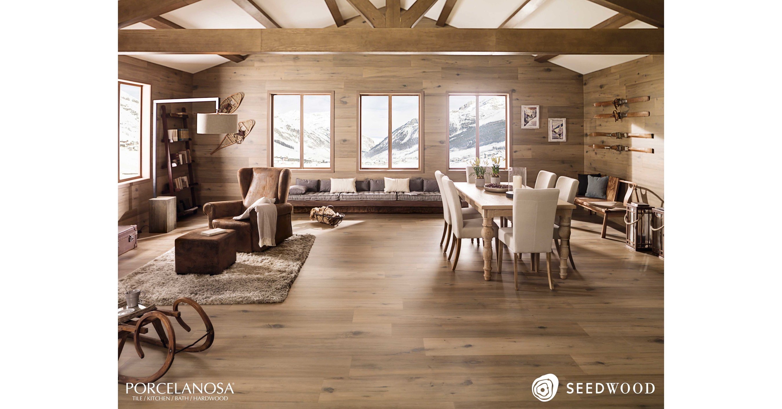 Porcelanosa Launches Artisanal Wood-Porcelain Tile Collection
