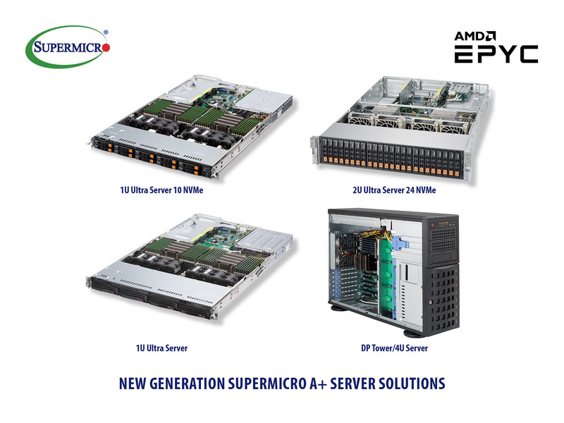 Supermicro Announces Full Portfolio of A+ Server Solutions Optimized ...